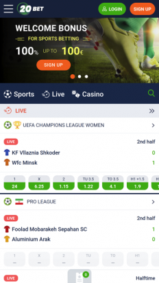 20Bet Promo Code 01/2021